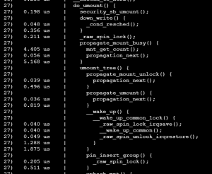 使用 ftrace 跟踪内核函数调用栈 – remaper